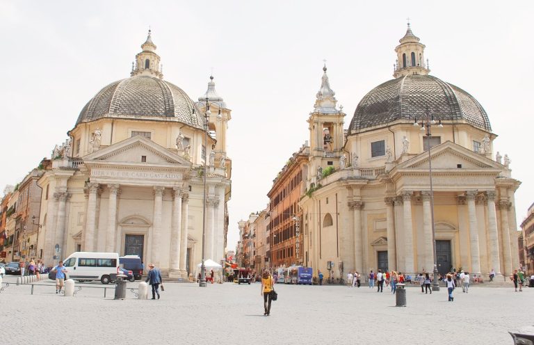 The Twin Churches of Rome | Free-City-Guides.com